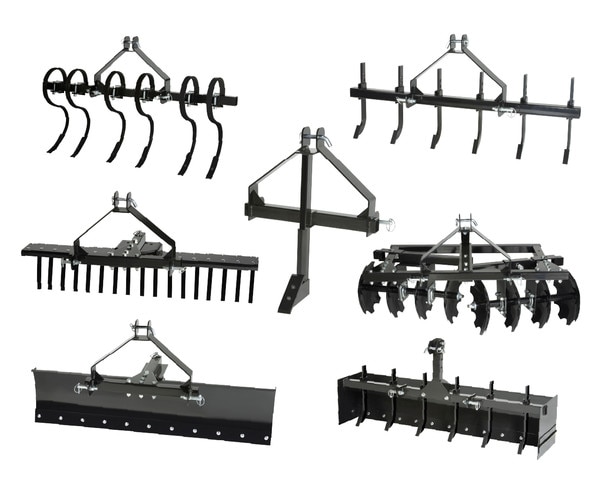 Impact Implements 7 Piece System For Cat 0 Tractors